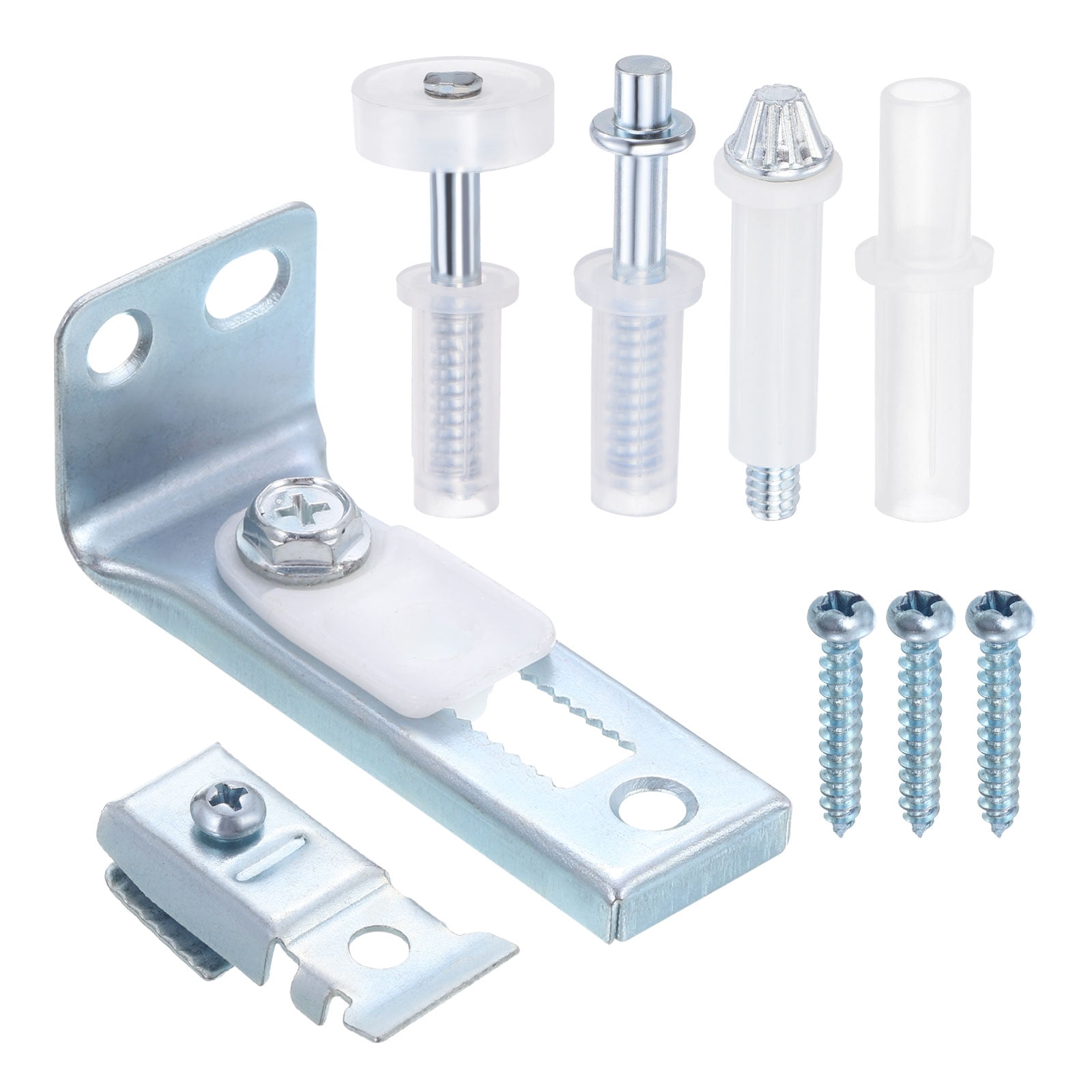 4 Pack Bifold Door Hardware Repair Kit, Include Top & Bottom Bracket, 3 ...