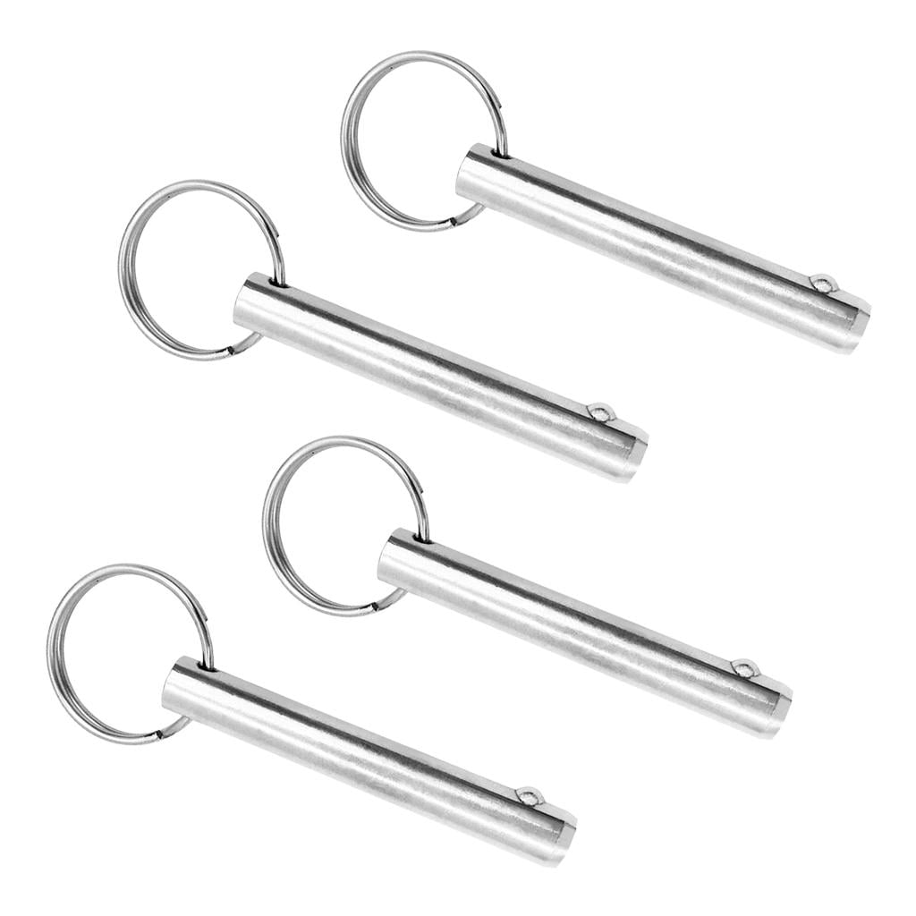 4 Pack Bimini Top Pins Pin 3/8 inch 10mm with for Boats Deck Hinge ...