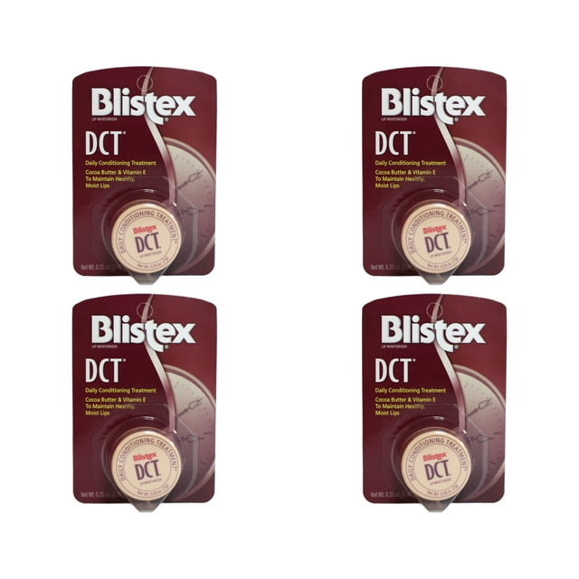 4 Pack Blistex - DCT Daily Conditioning Treatment For Lips 0.25 oz Each ...