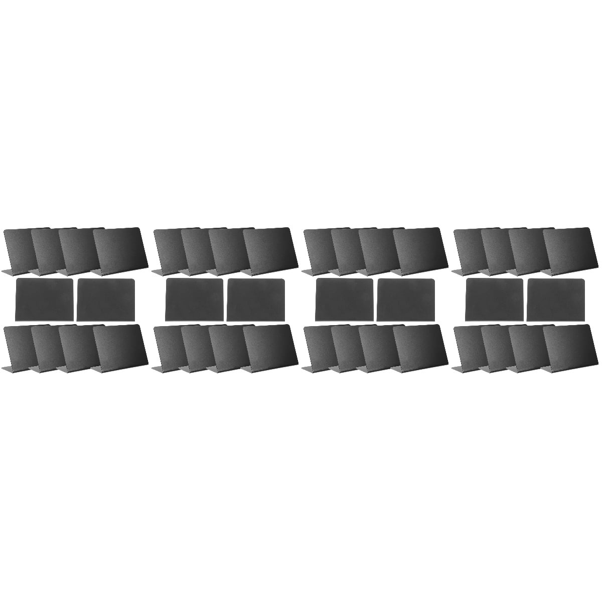 4 Pack Boards Erasable Message Desktop Chalkboard Tabletop Sign ...