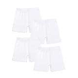 4 Pack Boys Girls Casual Shorts Cotton Athletic Shorts Kids Summer ...