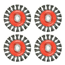 Dewalt Accessories DW4910 3in. Knotted Steel Cup Wire Brush - Walmart.com