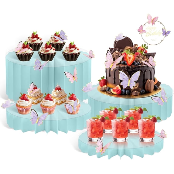 4-Pack Buffet Risers | Risers for Buffet Table,Black able Risers ...