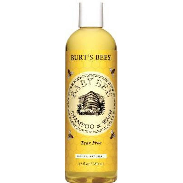 4 Pack - Burt's Bees Baby Bee Shampoo & Wash, Original 12 oz - Walmart.com