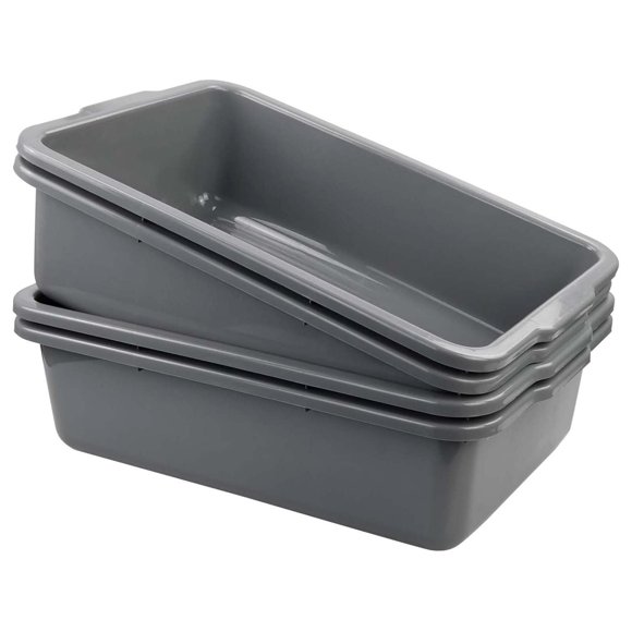 Plastic Dish Pans and Storage Solutions for Kitchen and Outdoor Use
