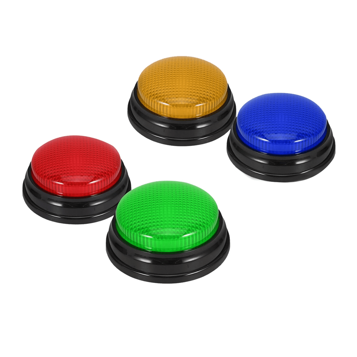 4 Pack Buzzers for Trivia Games, Answer Buzzers for Classroom, Game ...