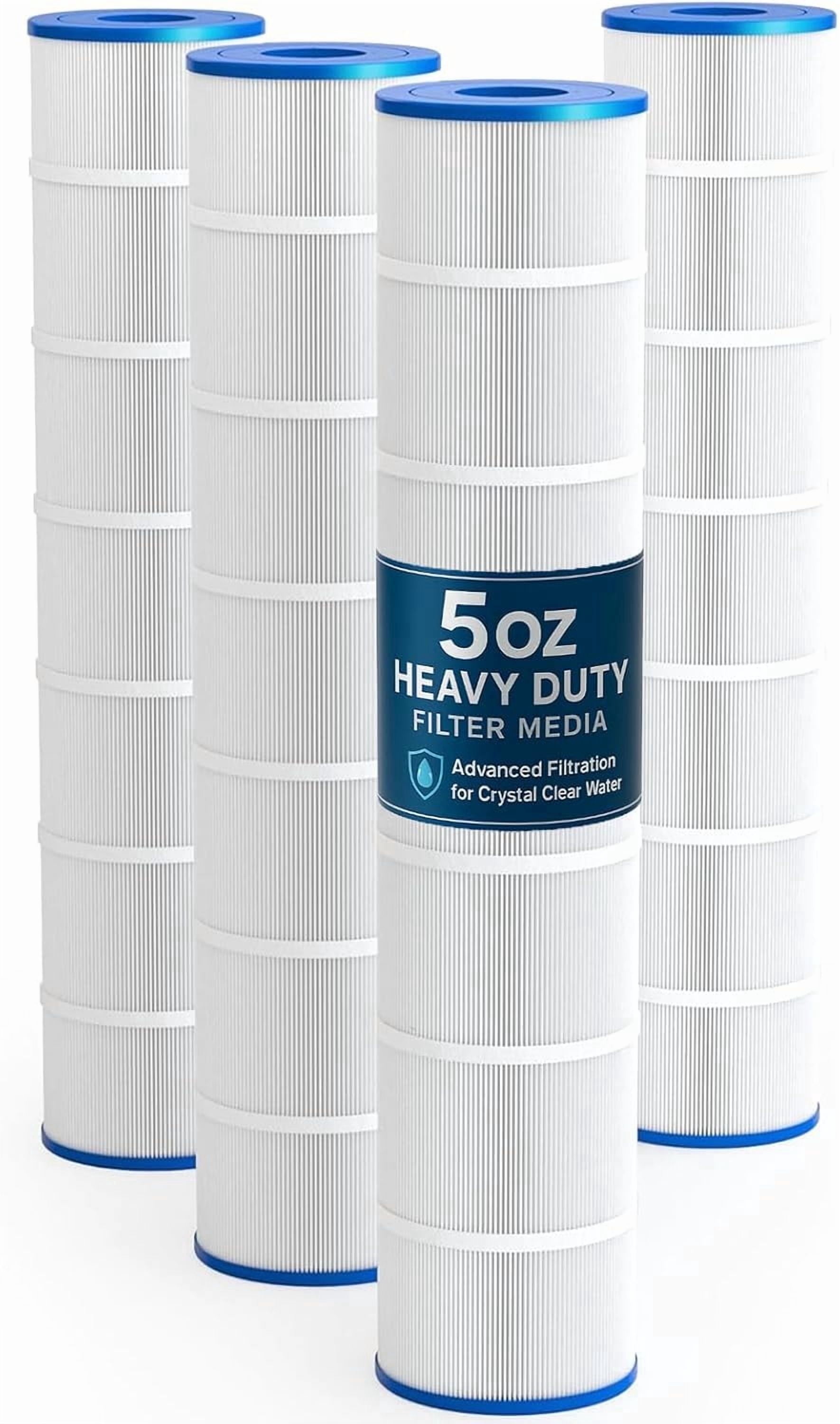 4 Pack C5520 Pool Filter Cartridges Compatible with Hayward CX 1380, C ...