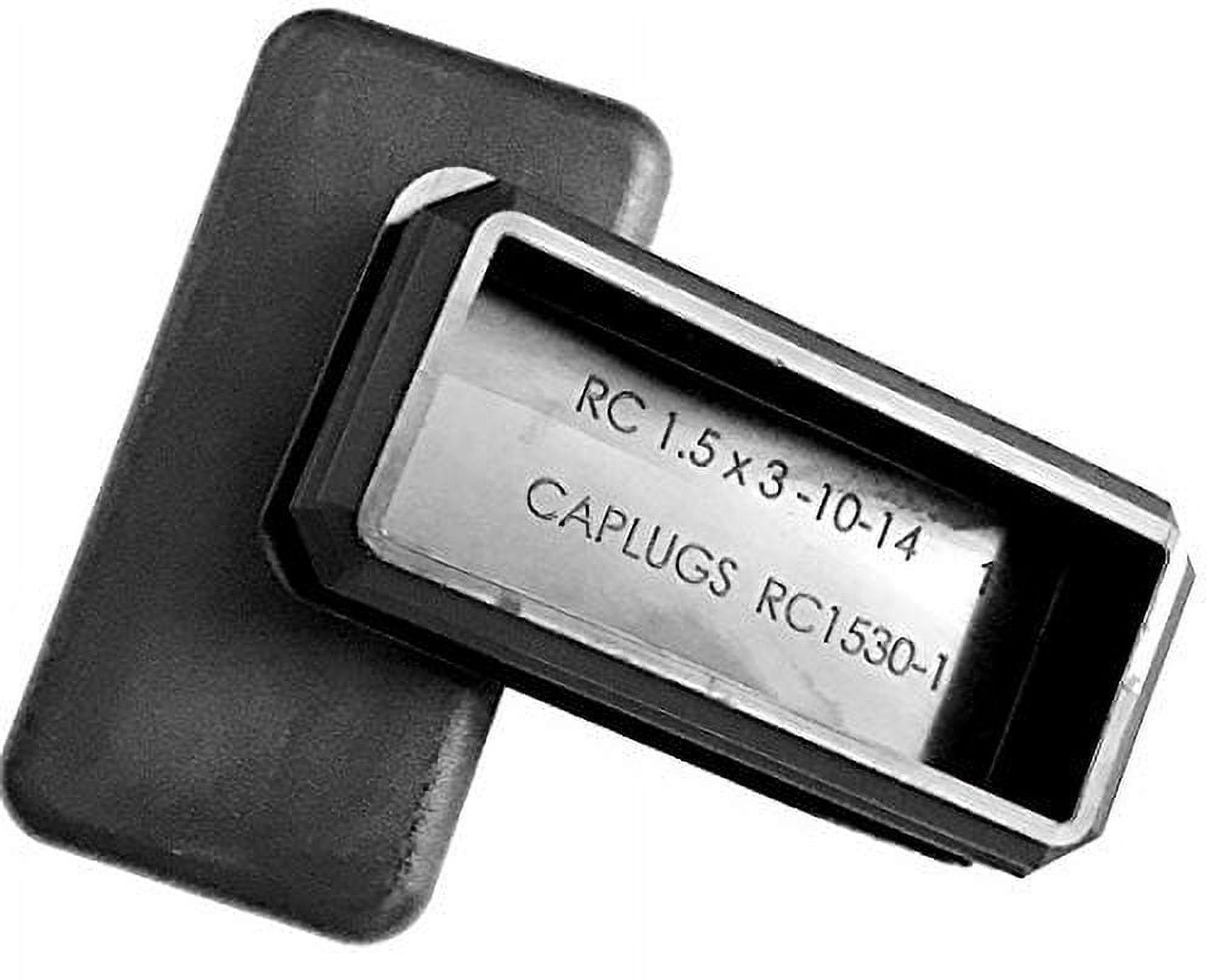 ( 4 Pack ) CAPLUGS - 1 1/2" x 3" | 10 - 14 Ga Tube Insert | Snap In ...