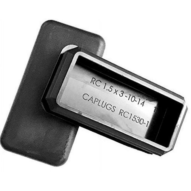 ( 4 Pack ) CAPLUGS - 1 1/2" x 3" | 10 - 14 Ga Tube Insert | Snap In ...