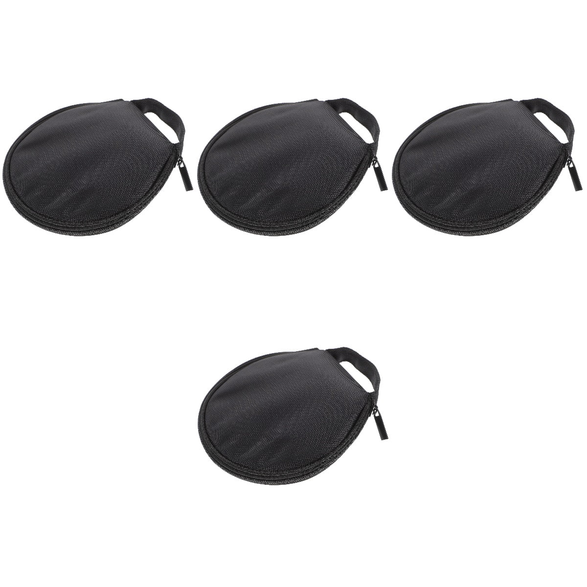 4 Pack CD Disc Storage Bag Suitcase Media Case Water Resistant Storage ...