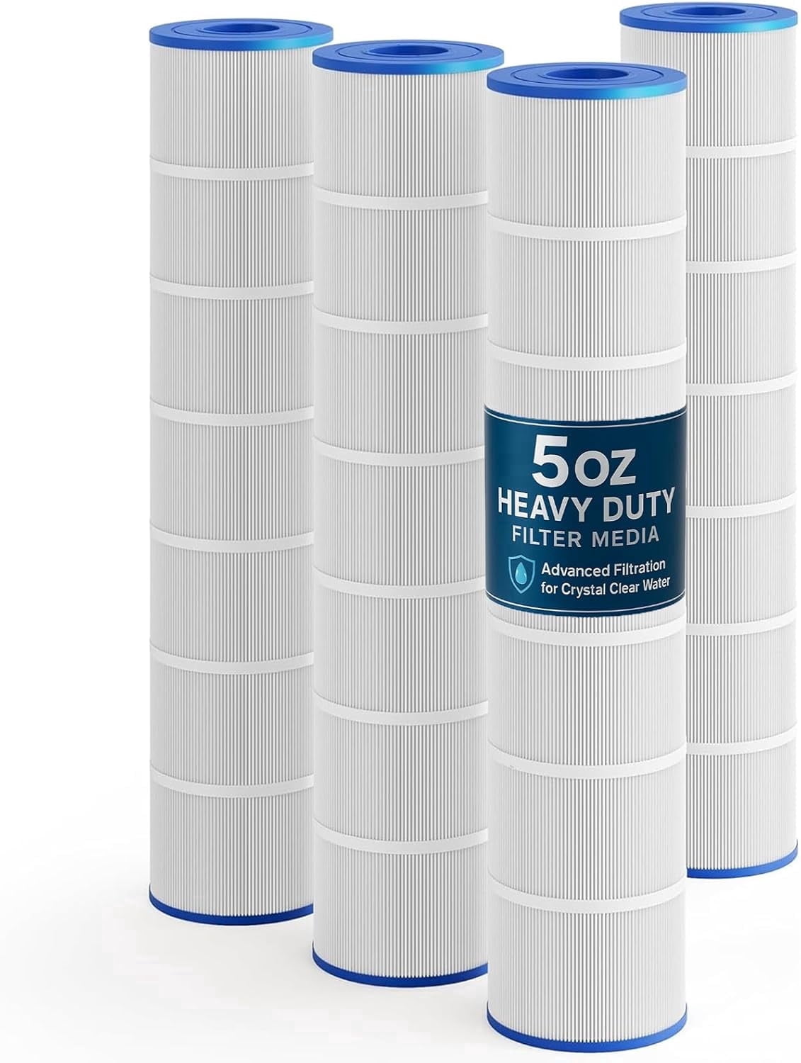 4 Pack CV580 Pool Filter Cartridges Compatible with Jandy CL580, CV580 ...