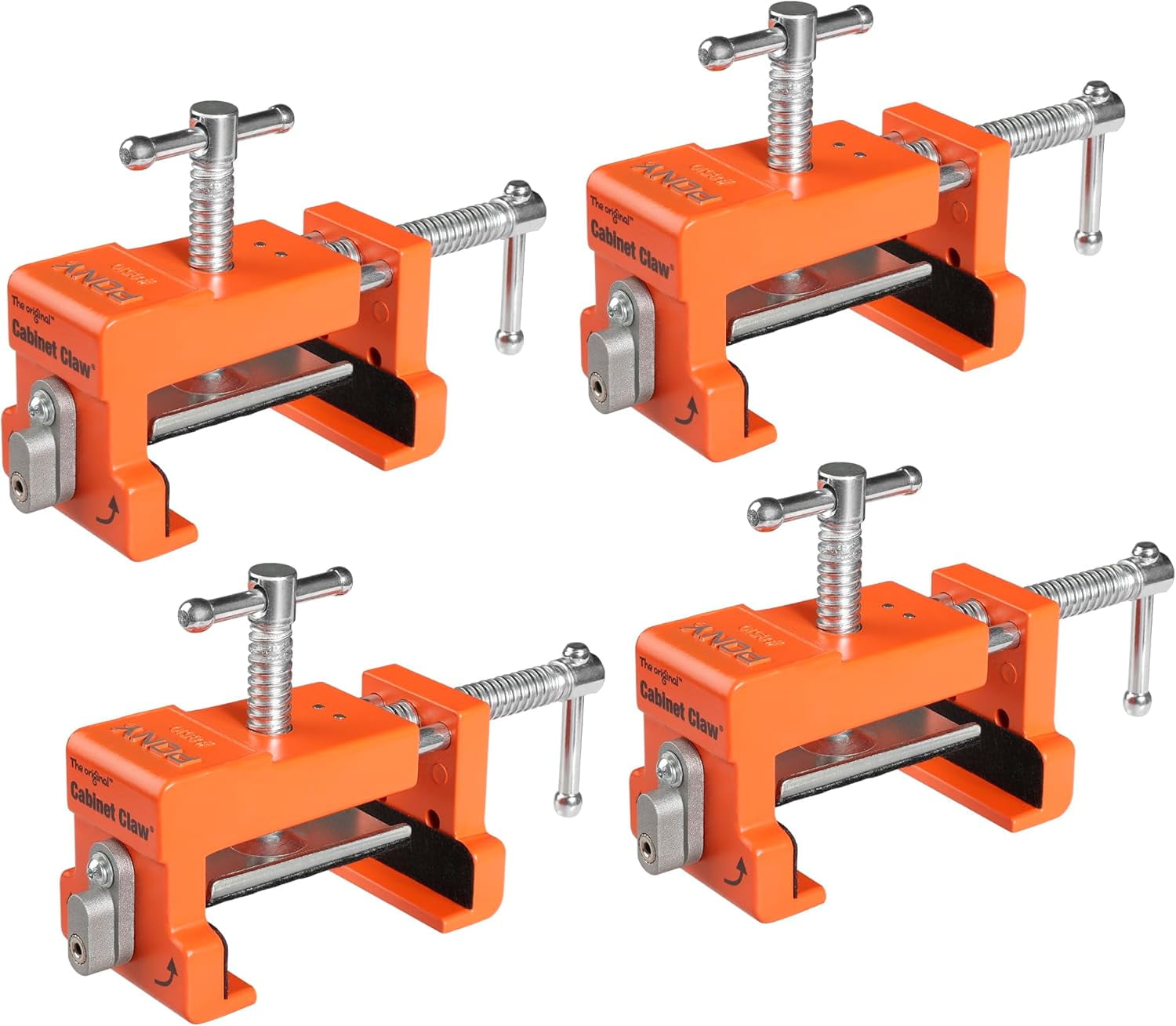 4-Pack Cabinet Clamps, 8510 Cabinet Claw, Face Frame Clamps for ...