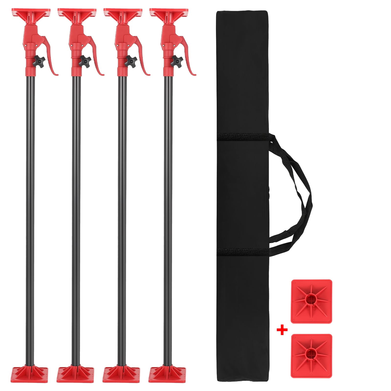 4 Pack Cabinet Jacks for Installing Cabinets, 45"-114" Cabinet Jack ...