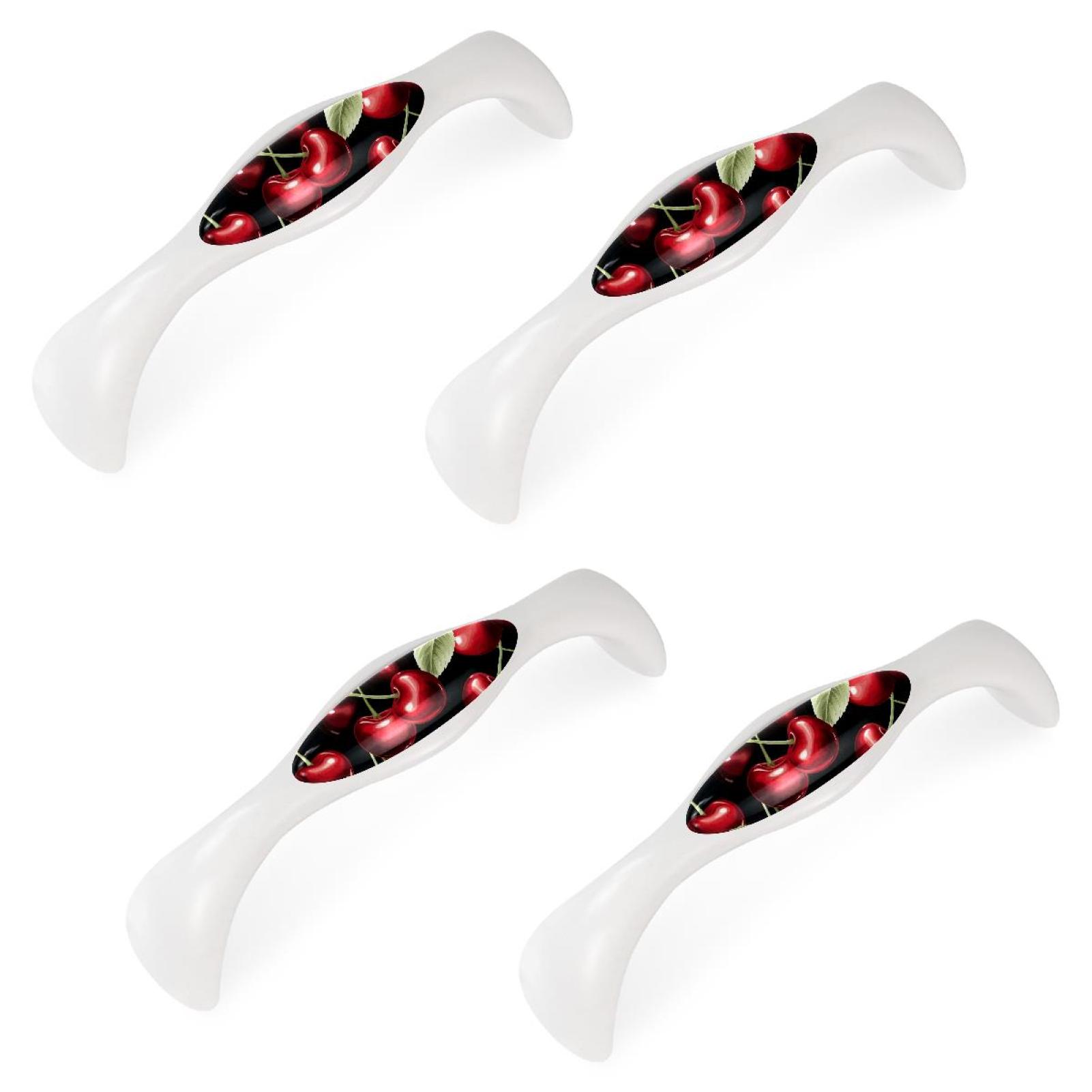 4 Pack Cabinet Pulls Modern Kitchen Cabinet Handles Cherry Drawer Pulls ...