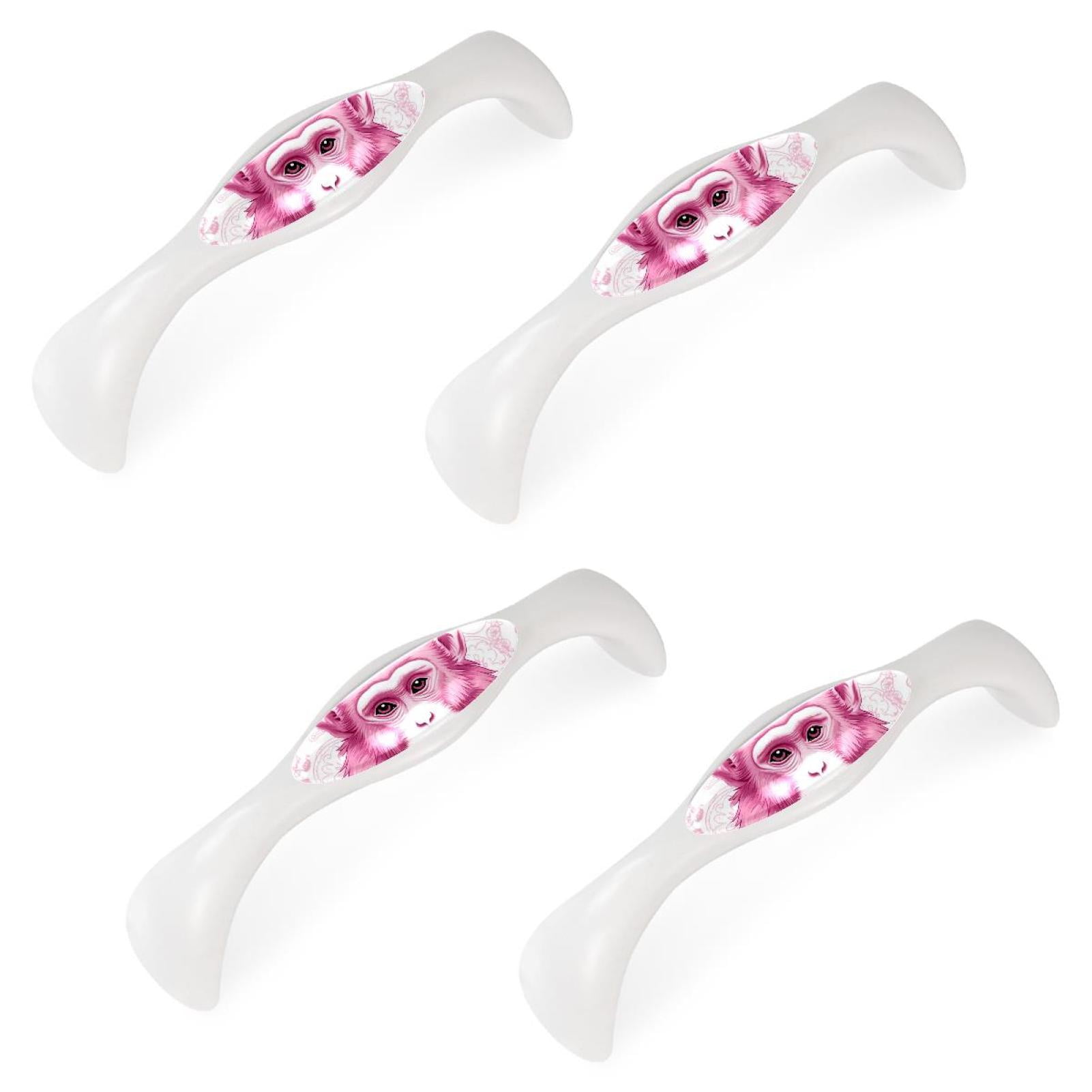 4 Pack Cabinet Pulls Modern Kitchen Cabinet Handles Pink Monkey ...