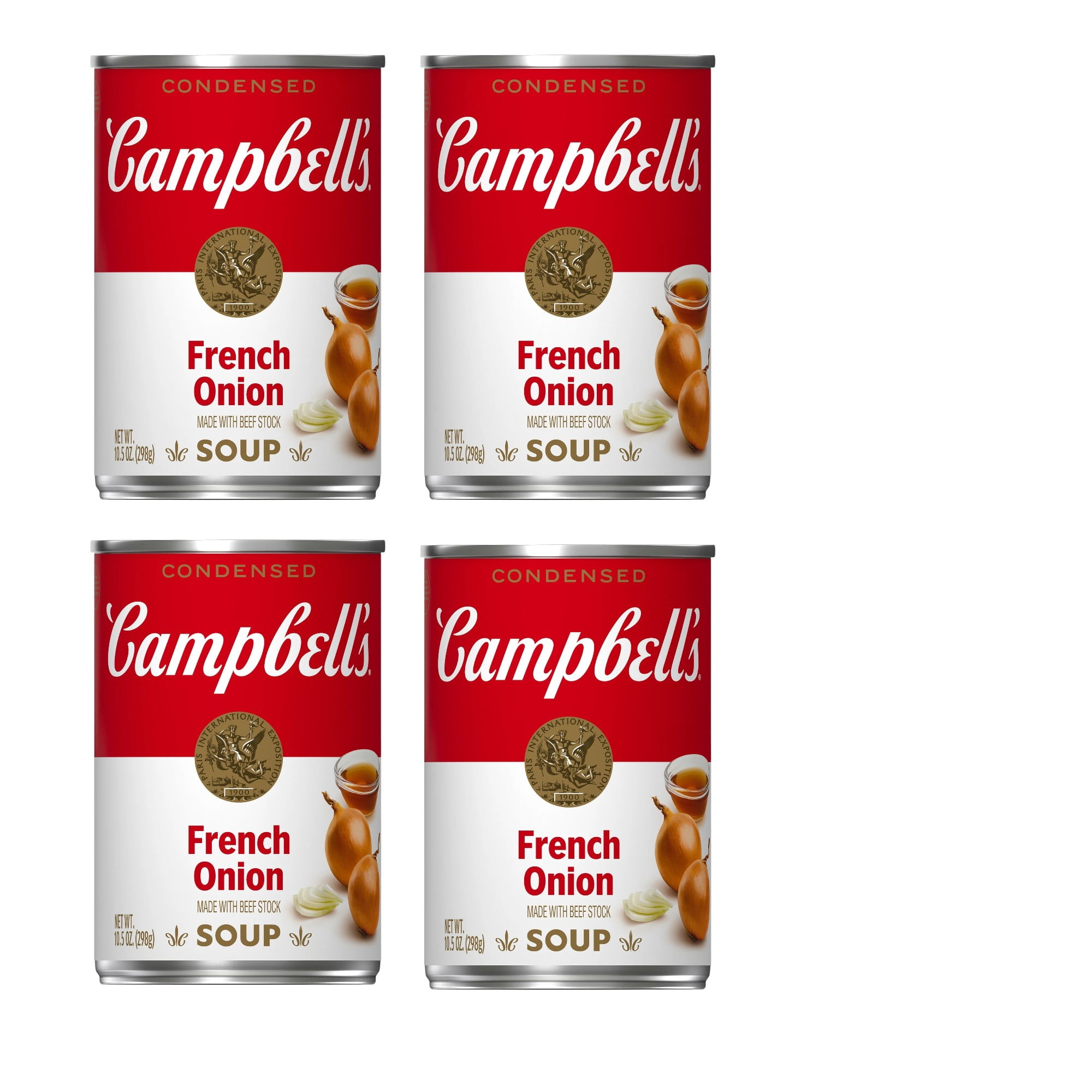 ( 4 Pack ) Campbell's Condensed French Onion Soup, 10.5 oz Can ...