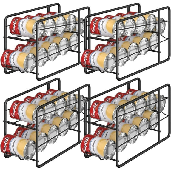 Pack Can Dispenser Rack, Stackable Can Storage Organizer Holder for ...