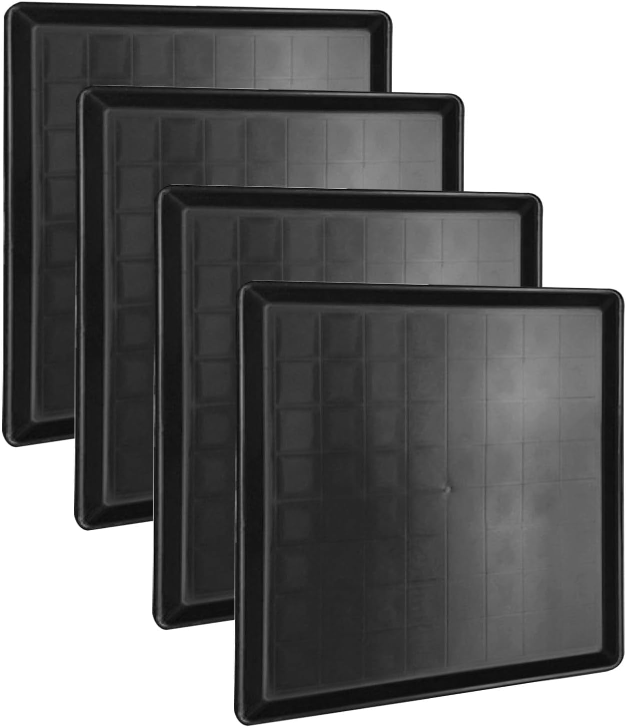 4 Pack Car Oil Drip Pan, 23.6 x 19.68 x 1.6 in Oil Change Drain Pan ...