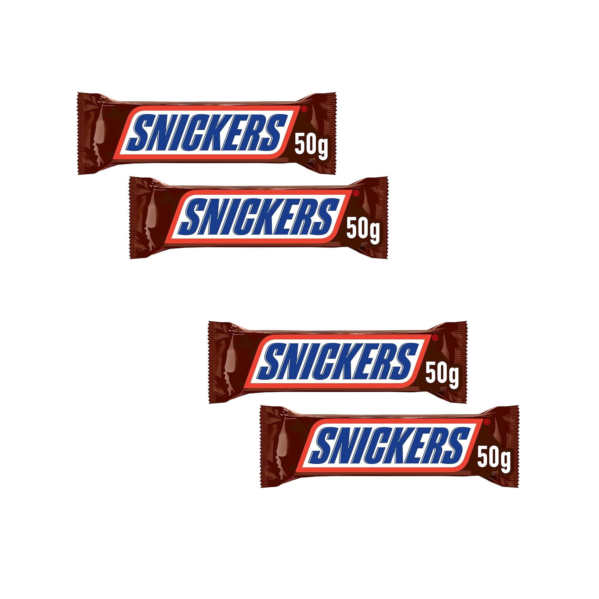4 Pack Caramel and Roasted Peanuts Best Snickers Bar with Chocolate ...