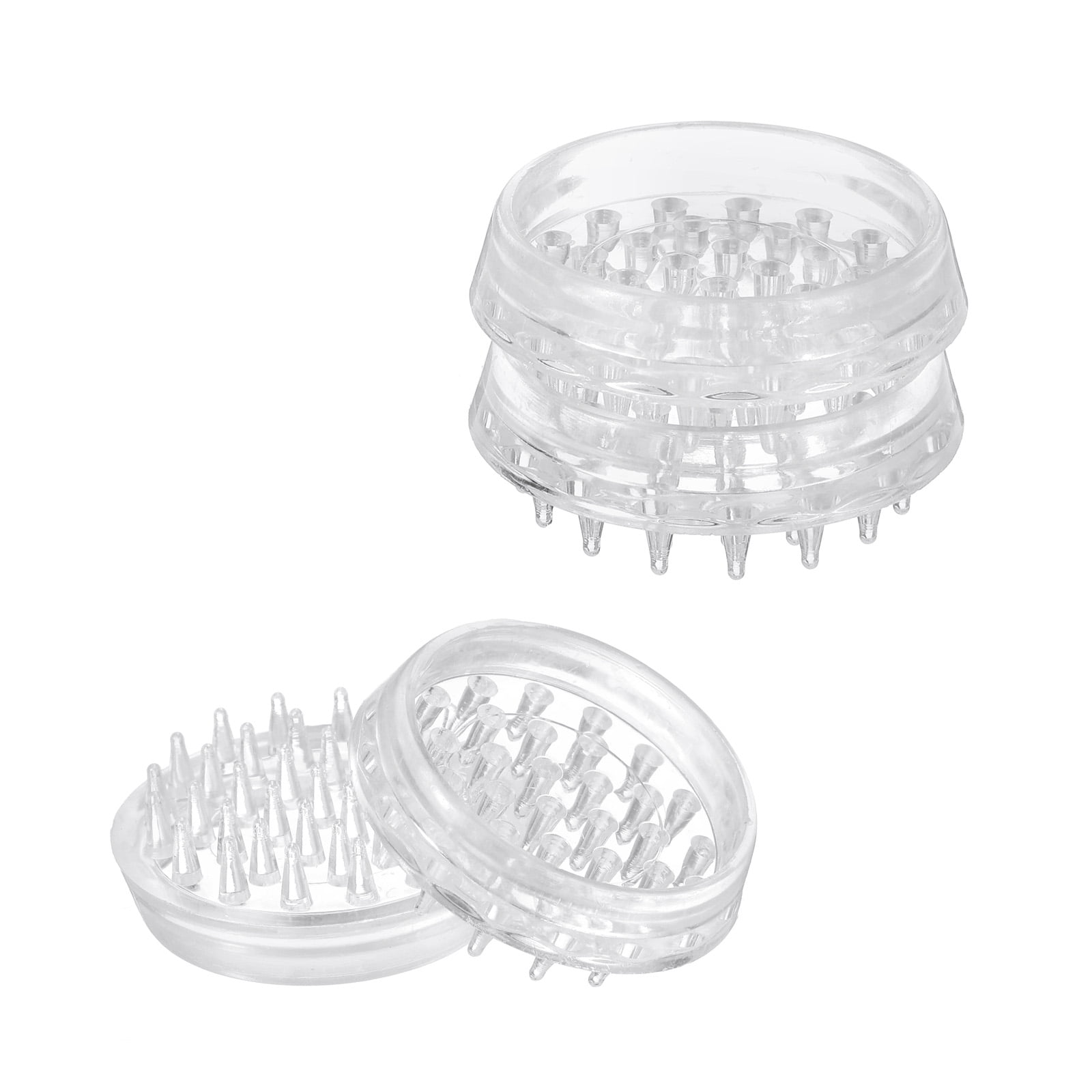 Uxcell Carpet Protectors Spiked Caster Cups Spiked Furniture Cup 1.46 ...