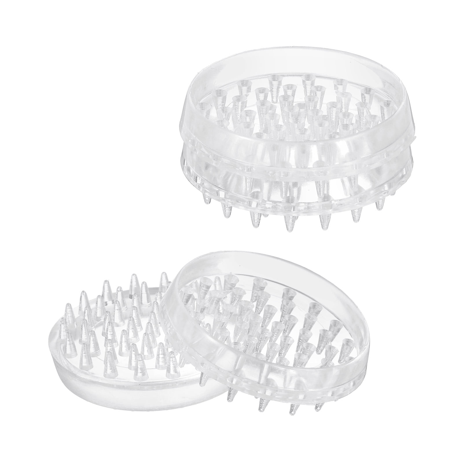 Uxcell Carpet Protectors Spiked Caster Cups Spiked Furniture Cup 1.89 ...