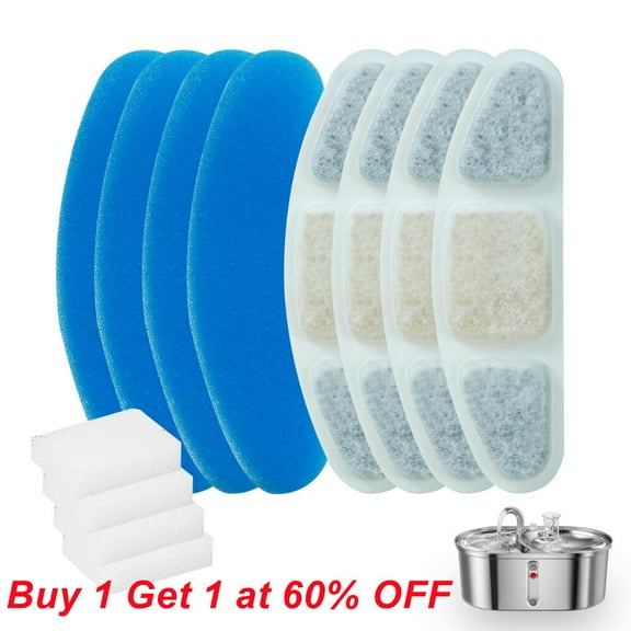 Cat Water Fountain Filter Replacement: 3+3 Pack Replacement Filters for ...