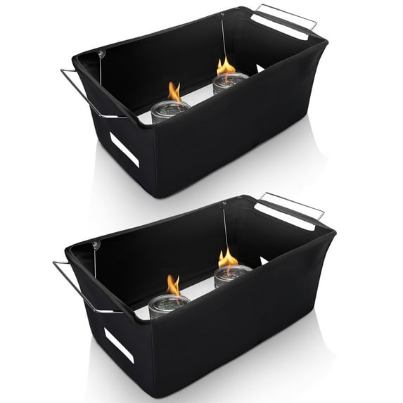 4-Pack Chafer Wind Guard Cover, Flame Retardant Buffet Food Warmer for ...