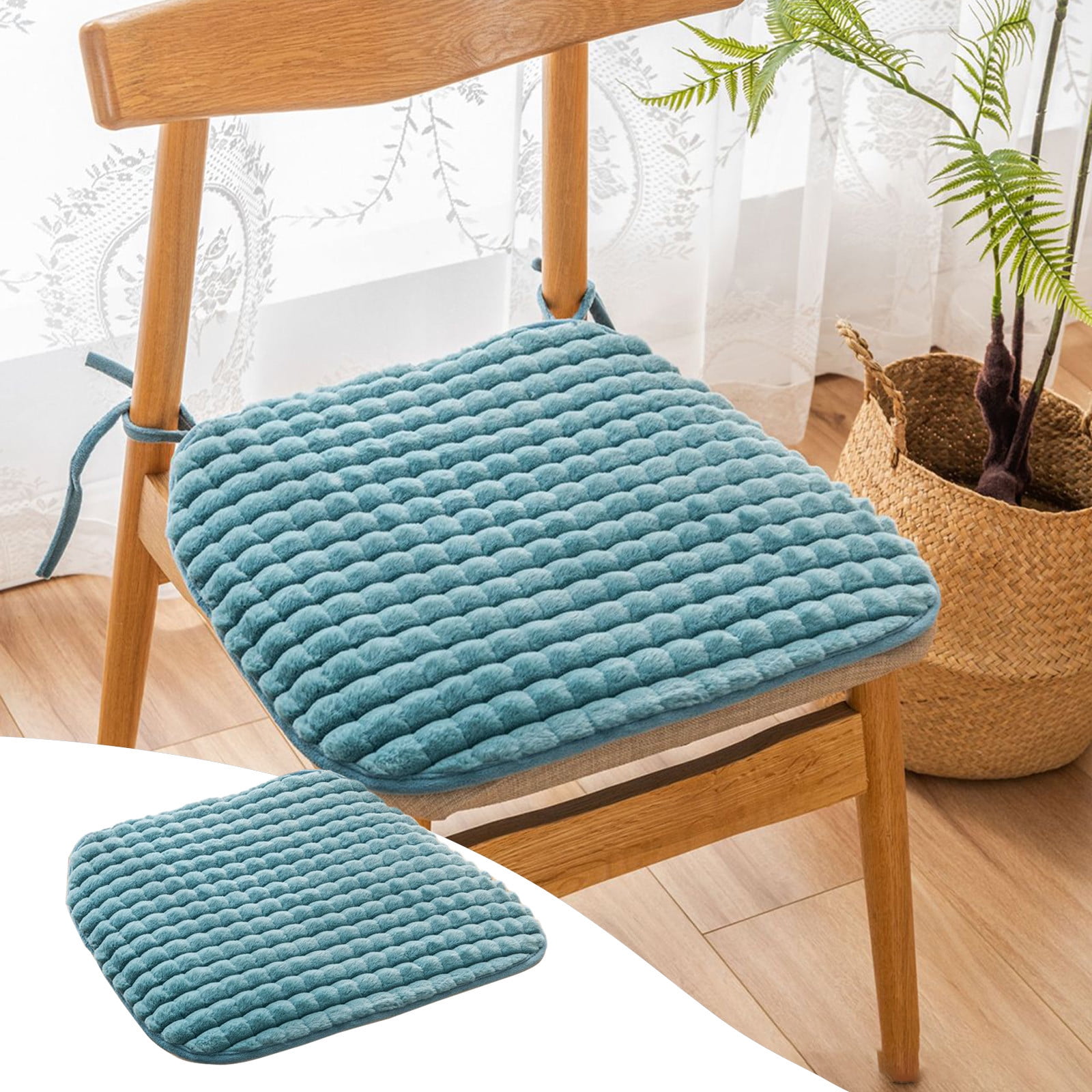 4 Pack Chair Cushions for Dining Chairs Chair Pads Cushion for Kitchen ...