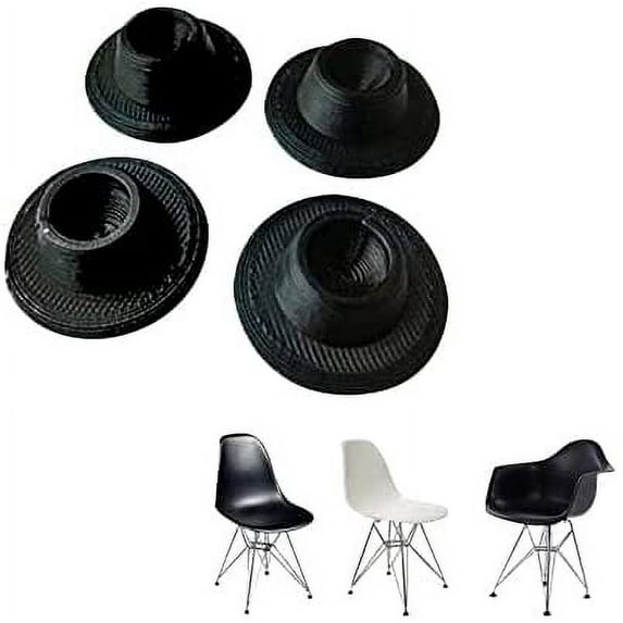 4-Pack Chair Glides | Replacements for Eames Eiffel Style Chair Leg ...