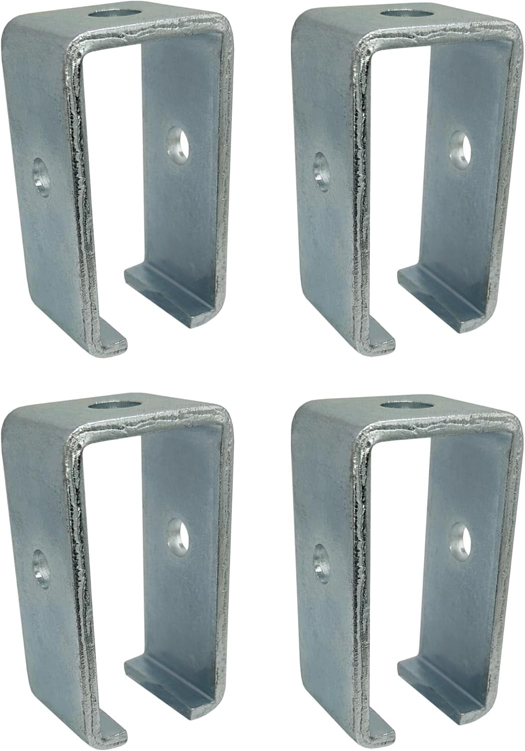 4 Pack Channel Trolley Track Hanger Bracket for All 1-5/8" Strut ...