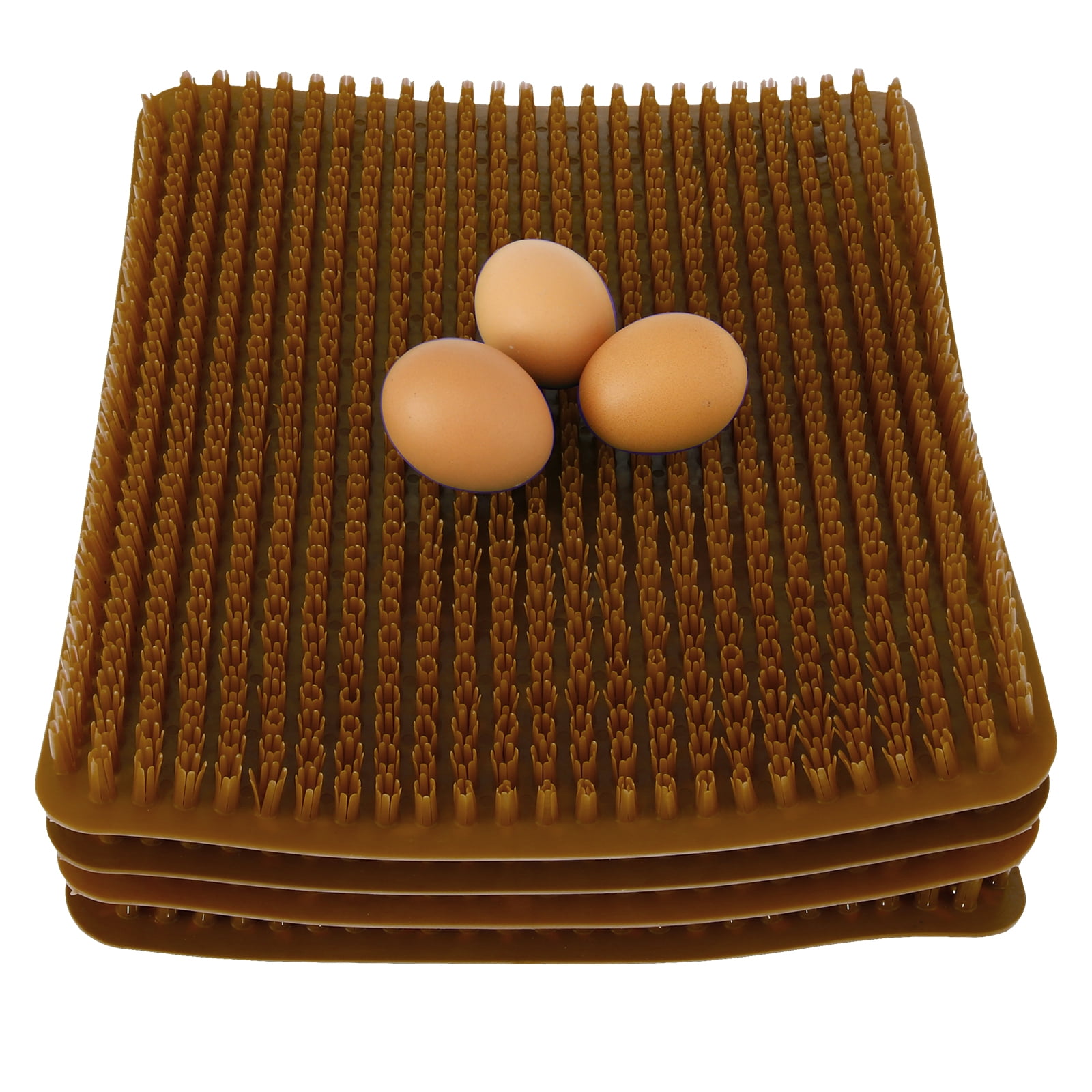 4 Pack Chicken Nesting Pads Washable Hen Nest Mats 14 x 12 Inch Plastic ...