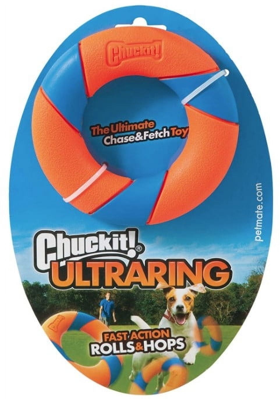 4 Pack Chuckit Ultra Ring Chase and Fetch Toy [Dog Fetch Toys] 4 count ...