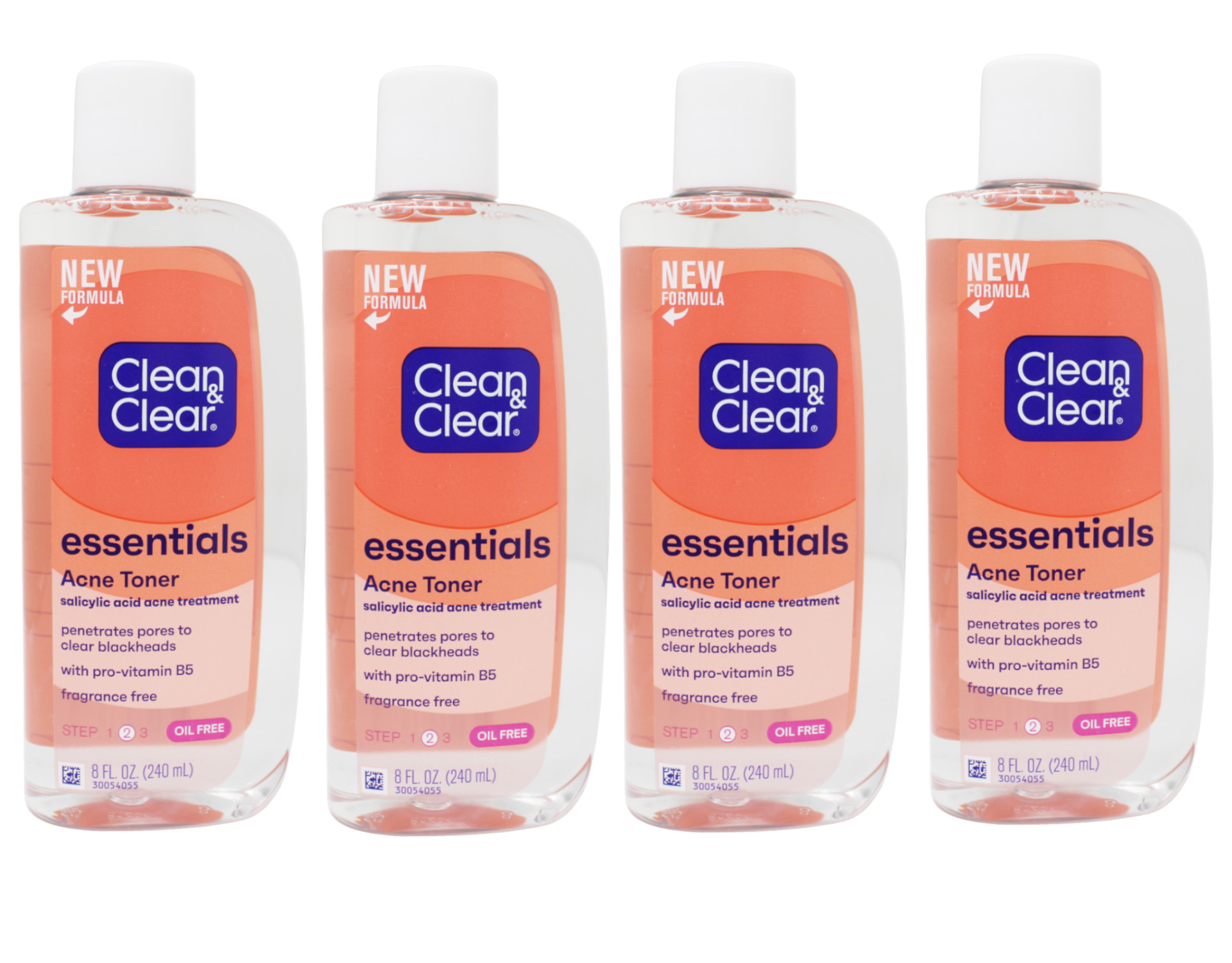 4 Pack - Clean & Clear Essentials Oil-Free Deep Cleaning Face ...