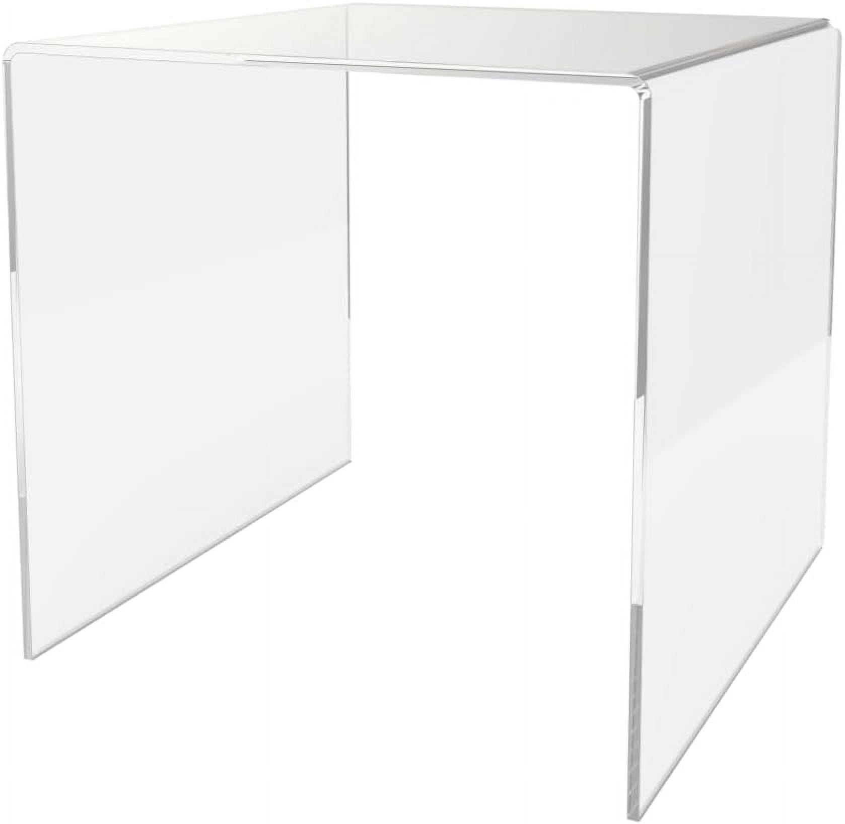 4 Pack Clear Acrylic Riser Display Stand 11 Inch Wide by 4.5 Inch Deep ...