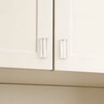 4 Pack - Clear Plastic Cabinet Handles Adhesive Drawer Pulls ...