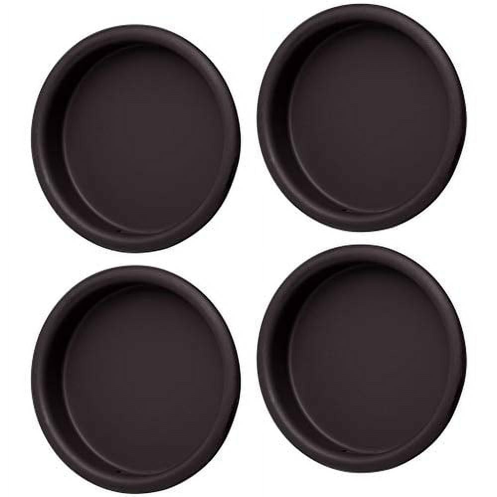 4 Pack Closet Door Finger Pull 2-1/8'' Oil Rubbed Bronze Inset Handle ...