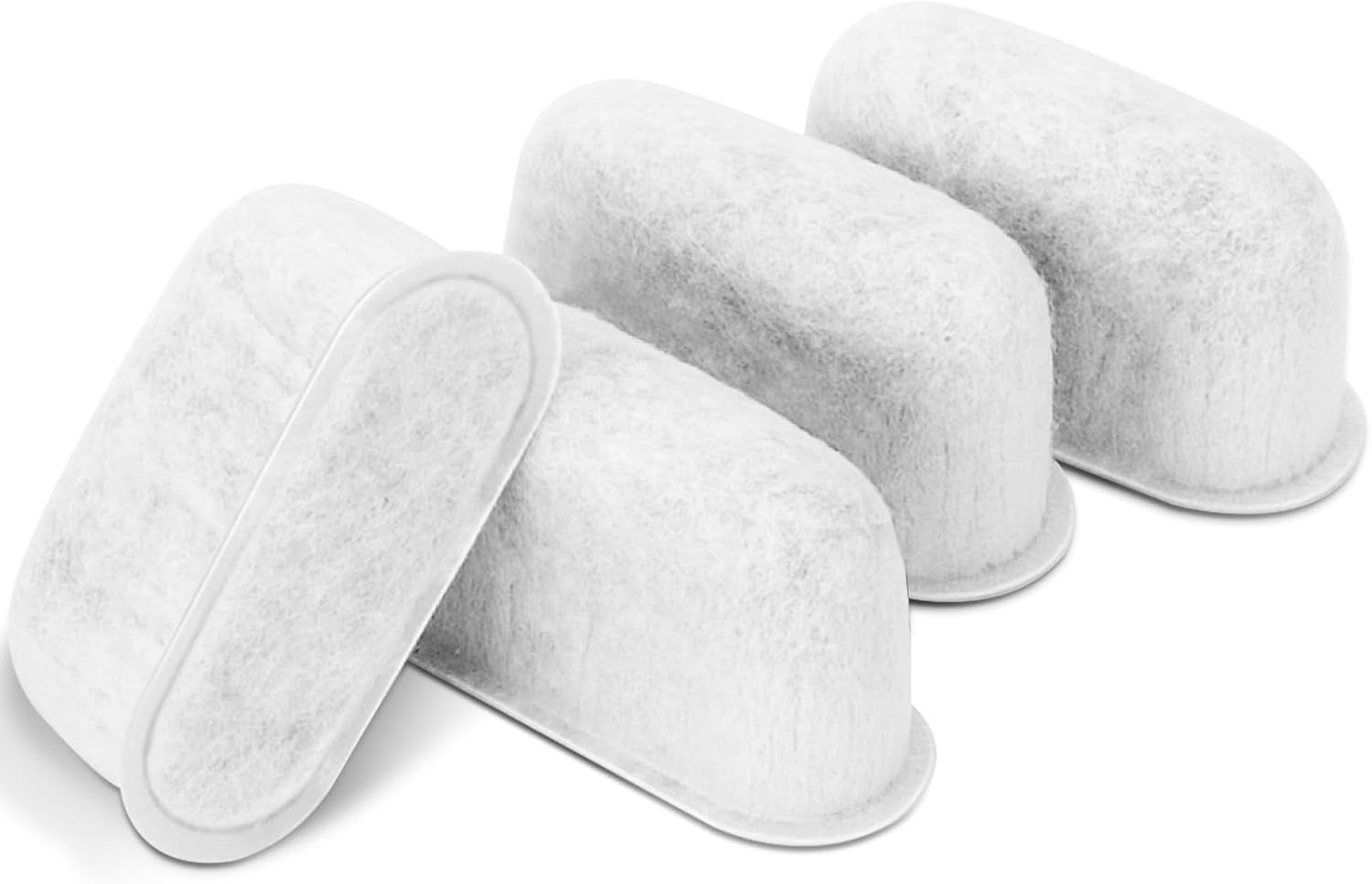 4 Pack Coffee Filter Replacement for Delonghi Espresso Machine Water ...