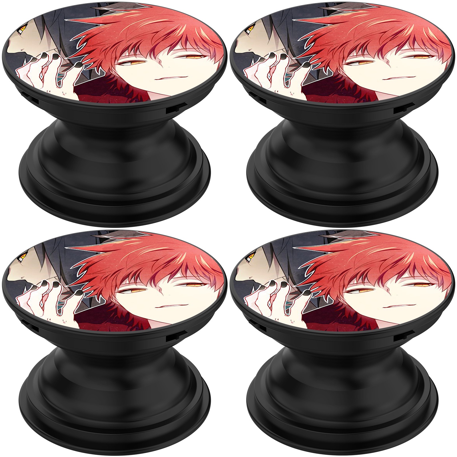 (4 Pack) Collapsible Grip & Stand for Phones and Tablets (Not for ...