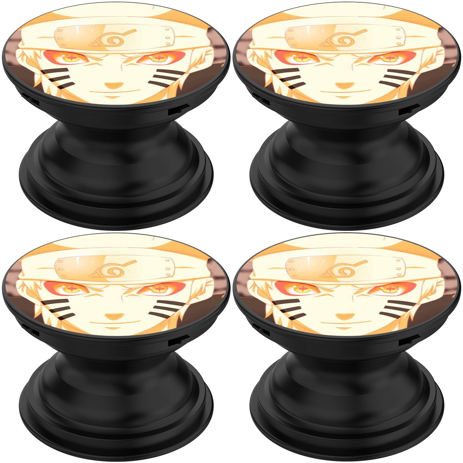 (4 Pack) Collapsible Grip & Stand for Phones and Tablets (Not for ...