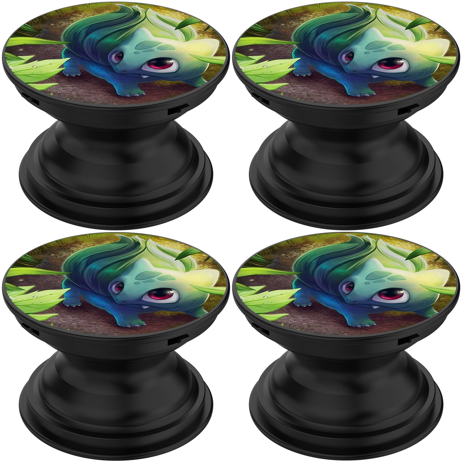 (4 Pack) Collapsible Grip & Stand for Phones and Tablets (Not for ...