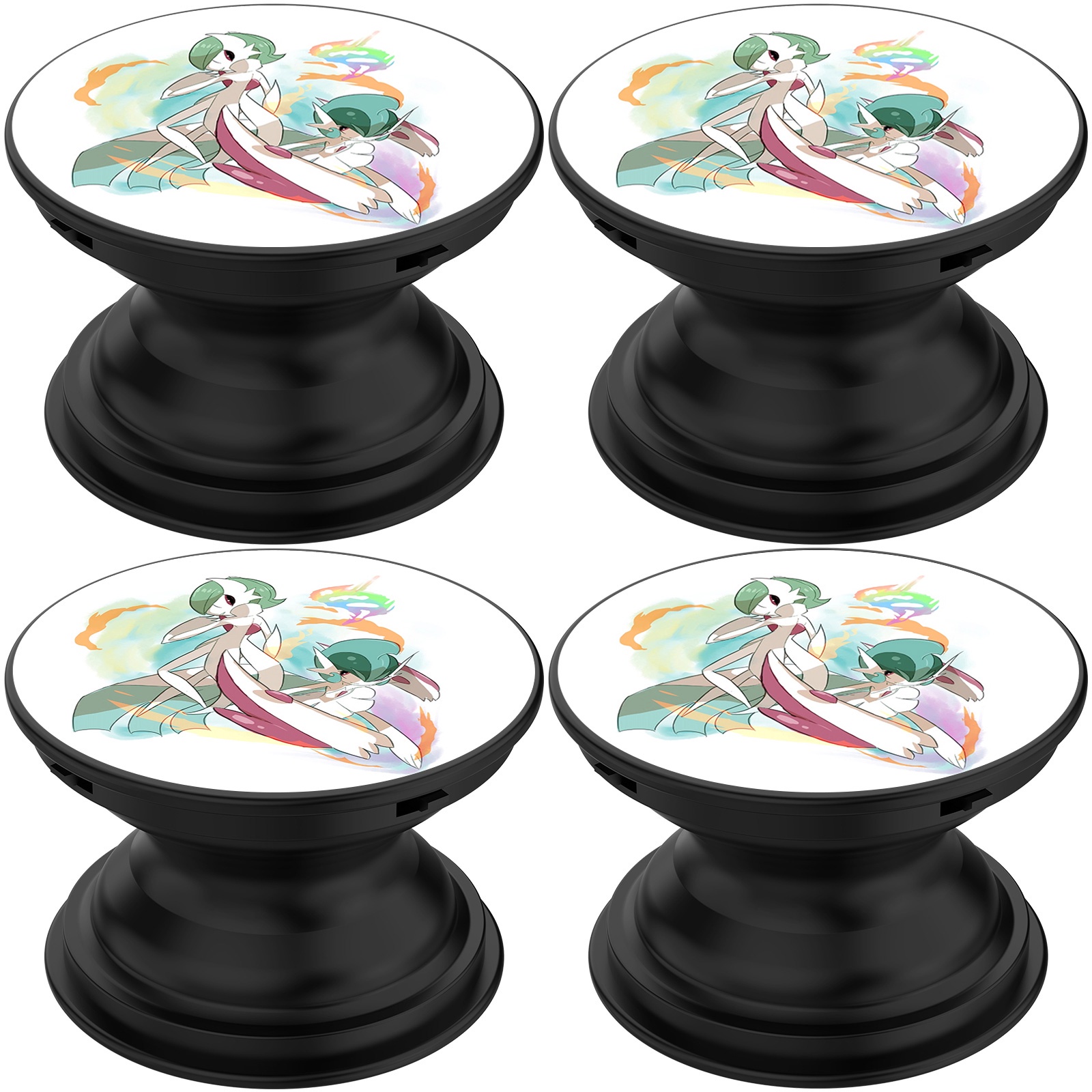 (4 Pack) Collapsible Grip & Stand for Phones and Tablets (Not for ...