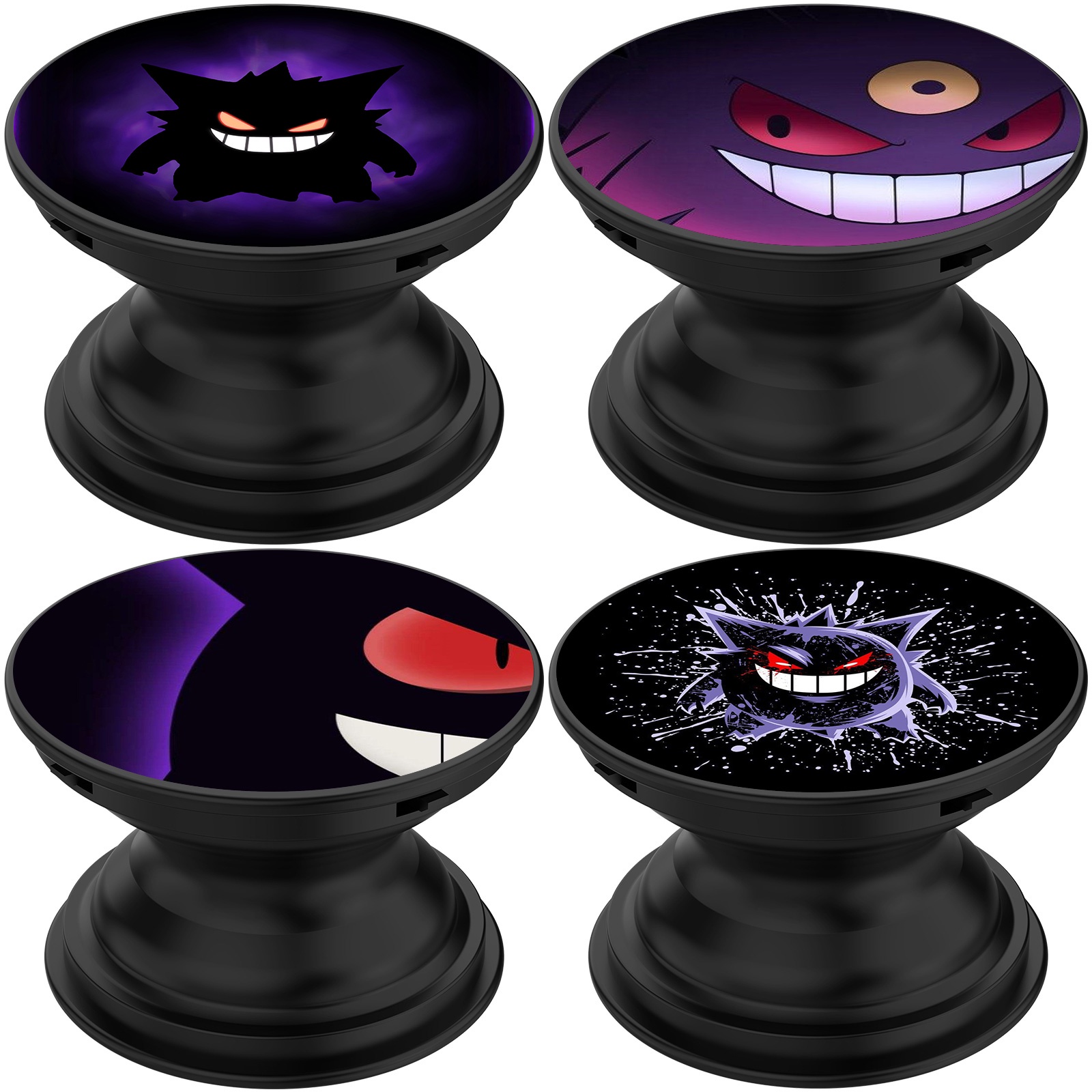 (4 Pack) Collapsible Grip & Stand for Phones and Tablets (Not for ...