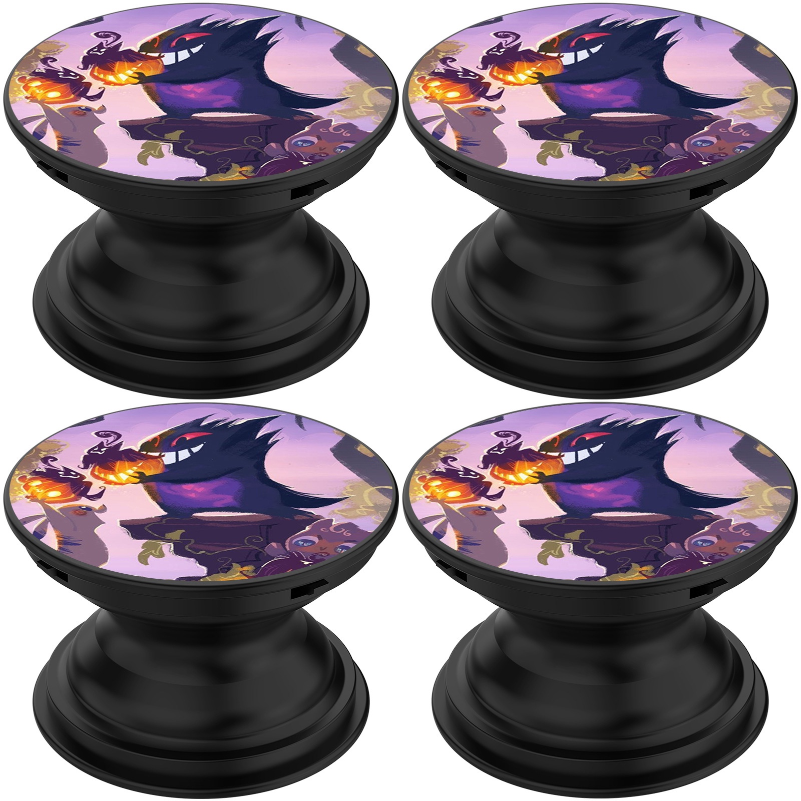 (4 Pack) Collapsible Grip & Stand for Phones and Tablets (Not for ...