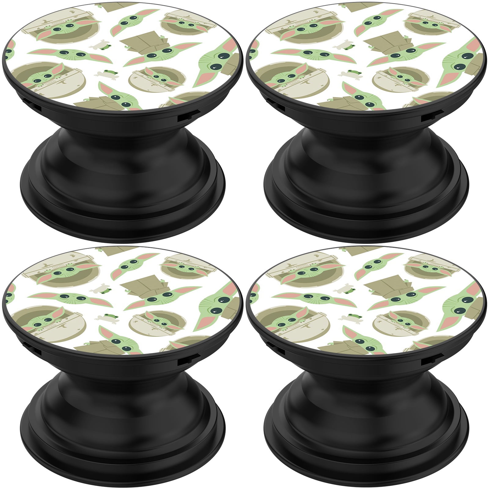 (4 Pack) Collapsible Grip & Stand for Phones and Tablets (Not for ...