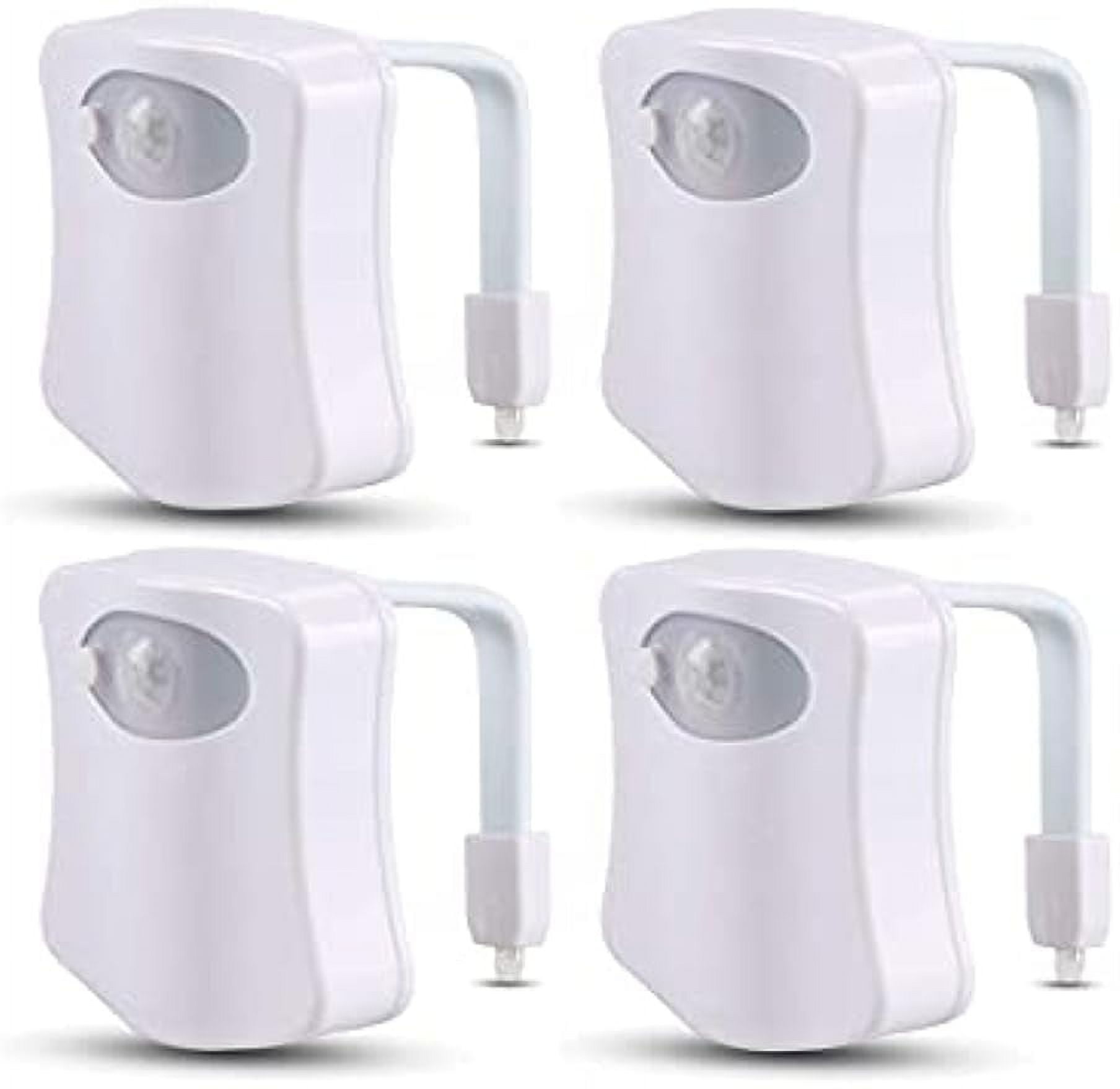 4 Pack Color Changing Toliet Night Light Motion Sensor Led Toilet ...