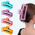 4 Pack Colorful Extra Large Claw Clips for Thick Hair and Long Hair, 5 ...