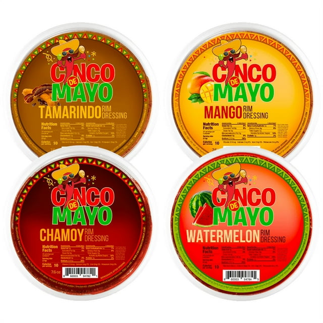 4 Pack Combo | Chamoy Rim Dressings - Walmart.com
