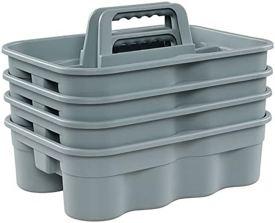 4-Pack Commercial Products Deluxe Carry Caddy for Cleaning Products, 2 ...