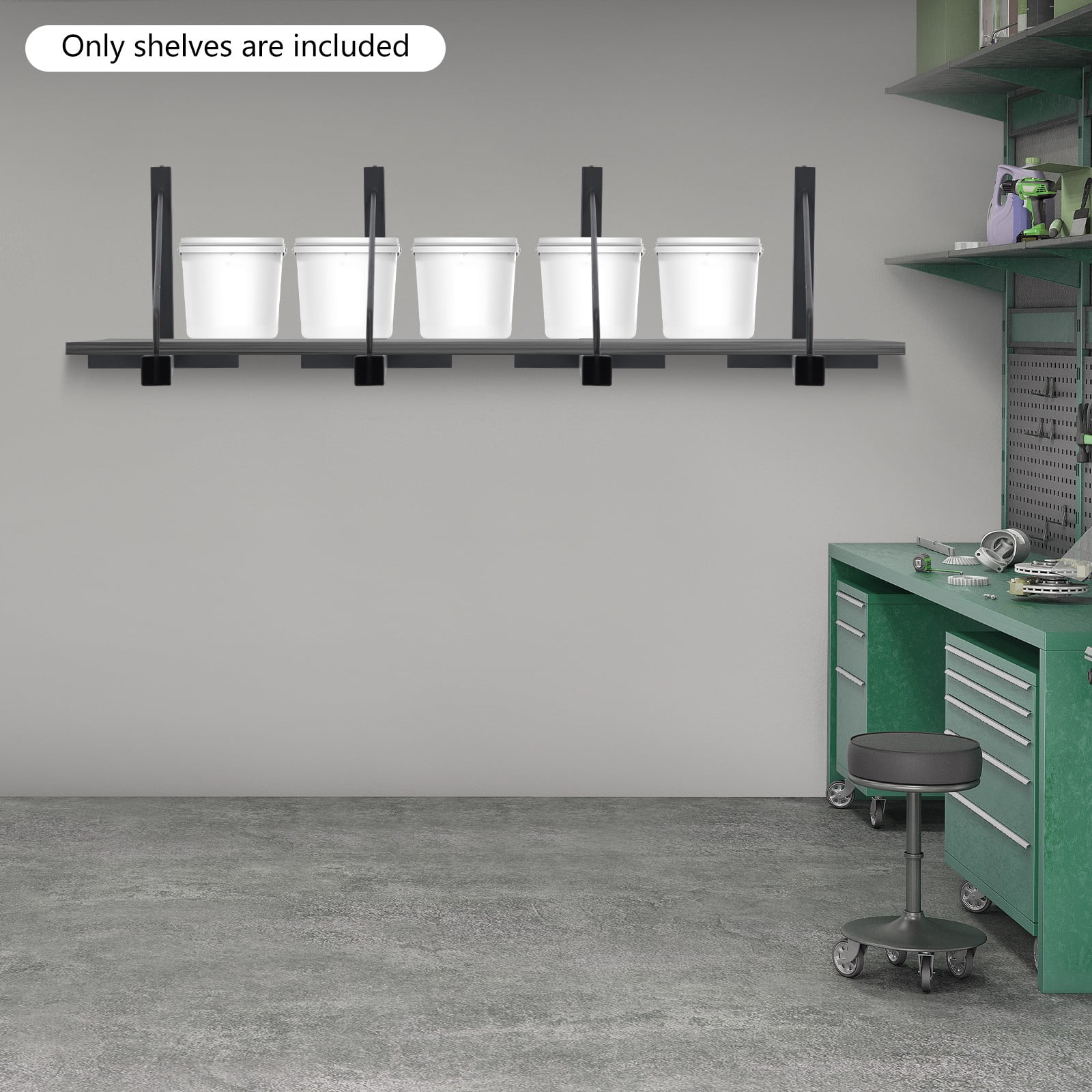 4 Pack Container Shelf Bracket, Shipping Container Brackets, Cargo ...