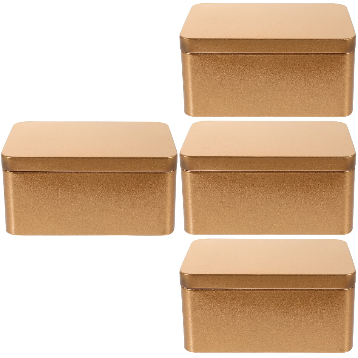 4 Pack Cookie Jar Tea Storage Tea Leaf Storage Container Candies ...